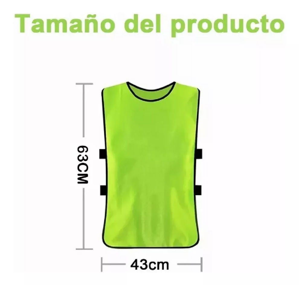 Petos Deportivos Futbol Adulto Talla L Petos Deportivos – Dalyon Chile SPA